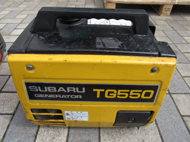 ジャンク品 SUBARU エンジン発電機 TG550 の落札情報詳細 - ヤフオク落札価格検索 オークフリー