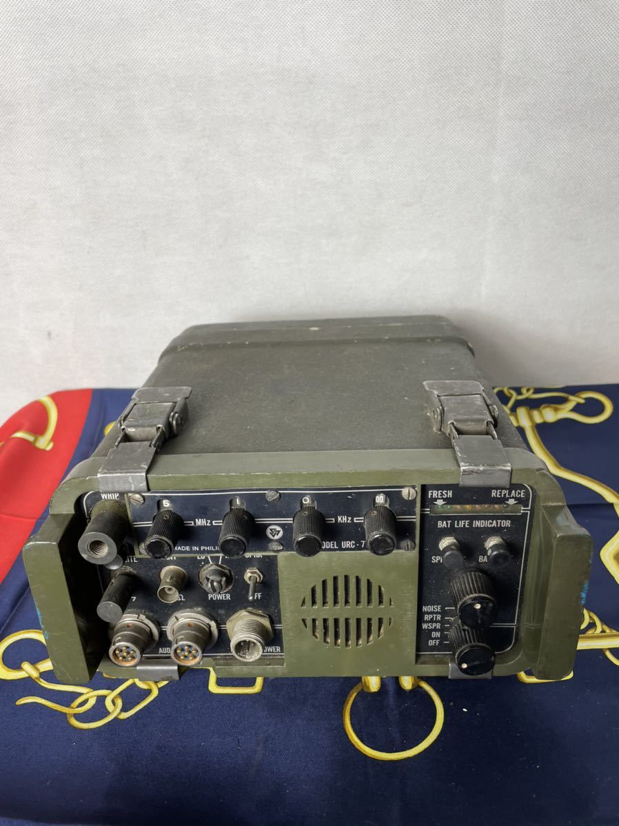 (管-902) 無線機 RADIO URC 773 X‘CEIVER SET 装置部品 アメリカ軍用品 未確認ジャンクの落札情報詳細 - Yahoo!オークション落札価格検索 オークフリー