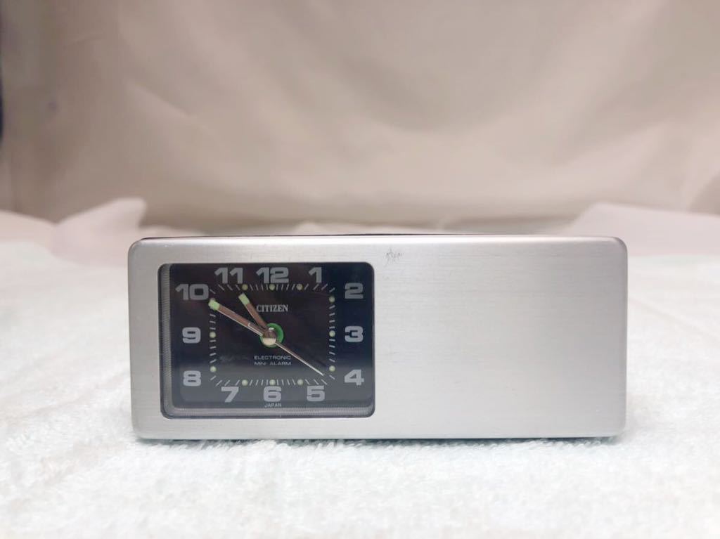 C60 昭和レトロ CITIZEN シチズン 電子ミニアラーム 目覚まし時計 MINI ALARM 当時物 動作品 6aの落札情報詳細 ...