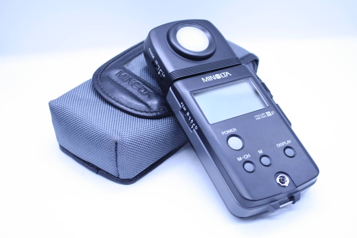 Y944 Minolta Color Meter IIIF カラーメーター ジャンクの落札情報詳細 - ヤフオク落札価格検索 オークフリー