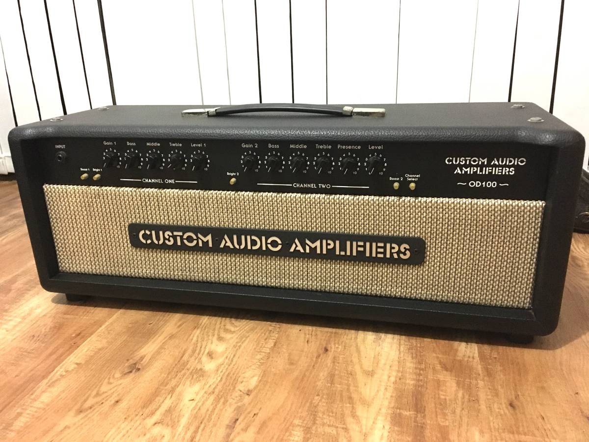 Custom Audio Amplifiers CAE OD-100 6L6 98年製初期物 ワンオーナー正規輸入品 アンプヘッドSuhrの ...
