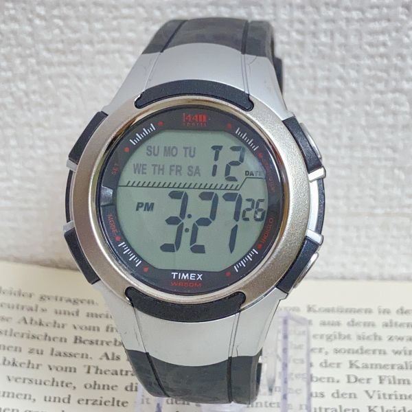 【やや傷や汚れあり】★TIMEX 1440 sports 多機能 メンズ 腕時計★ タイメックス 1440 スポーツ アラーム クロノ ...