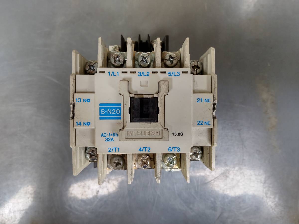 三菱電機 S-K25 電磁接触器 マグネットスイッチ 可逆 S-2XK25 S-2×K25 200V マグネットコンダクタ 電磁開閉器 MITSUBISHI 検 S-T25 S-N25 の落札 ...