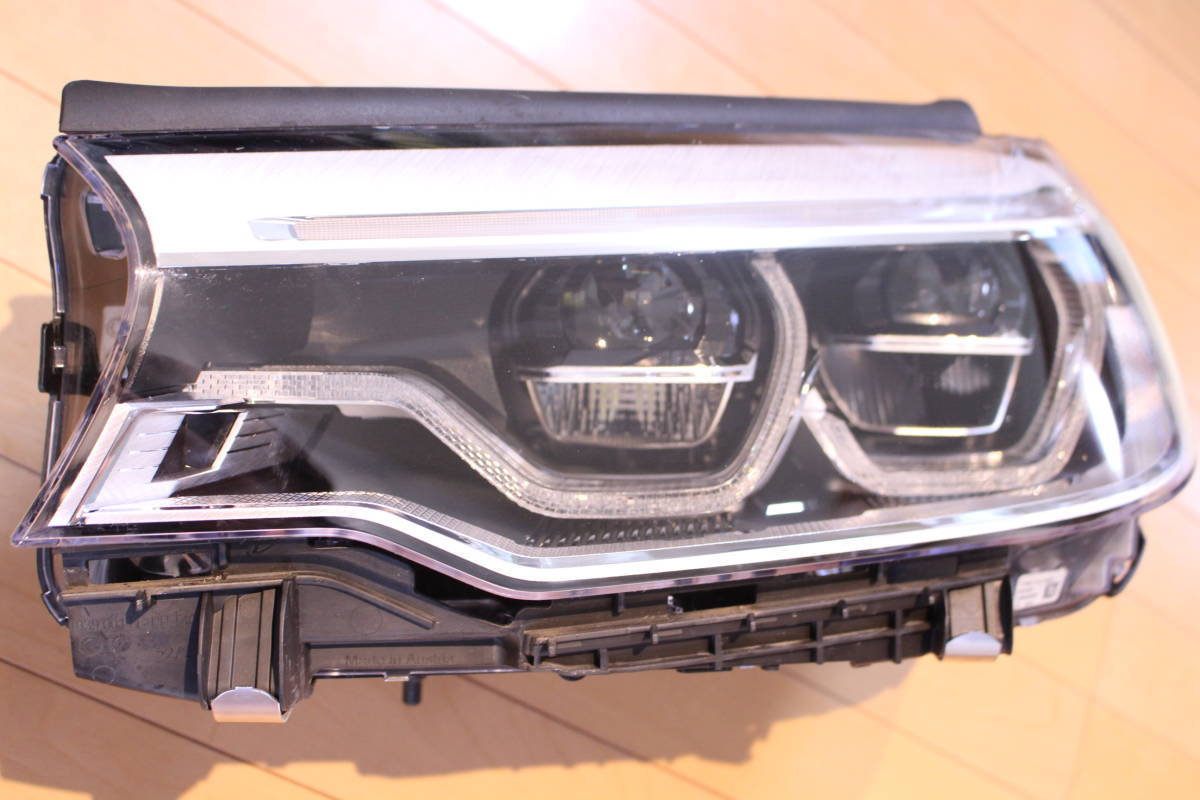 【目立った傷や汚れなし】BMW 5シリーズ G30 G31 左ヘッドライト LED 63117214963 純正 中古 の落札情報詳細 ...