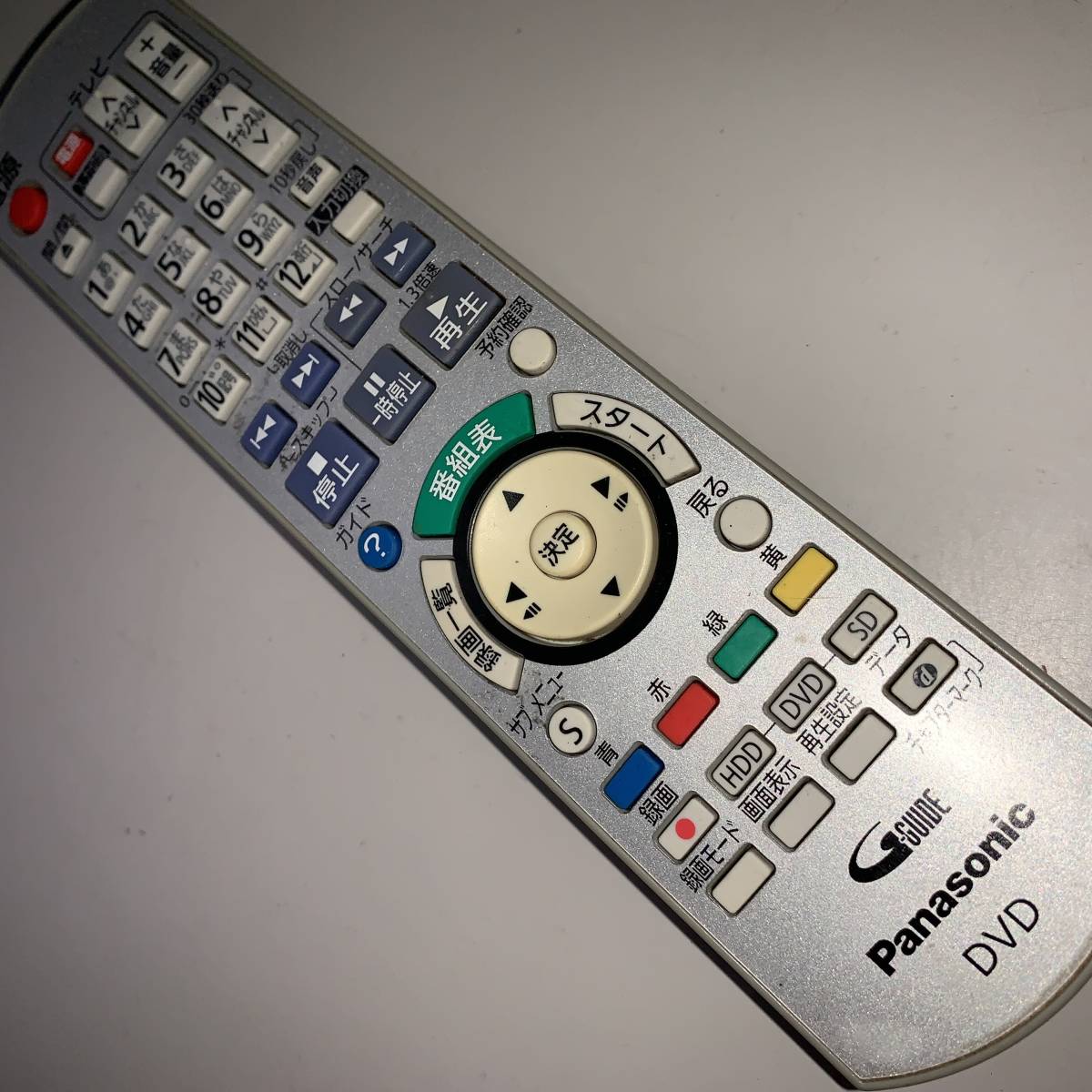 【やや傷や汚れあり】W-4-38 Panasonic パナソニック DVDレコーダー リモコン N2QAYB000349 (DMR-XE100 DMR-XE1用) ジャンクの落札情報詳細 ...