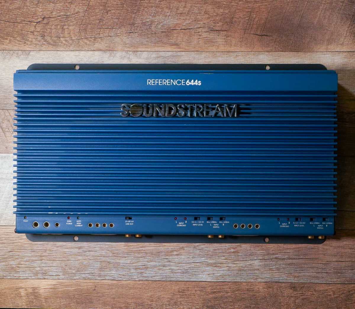 【やや傷や汚れあり】サウンドストリーム/SOUNDSTREAM REFERENCE644s アンプ ジャンク扱いでの落札情報詳細 ...