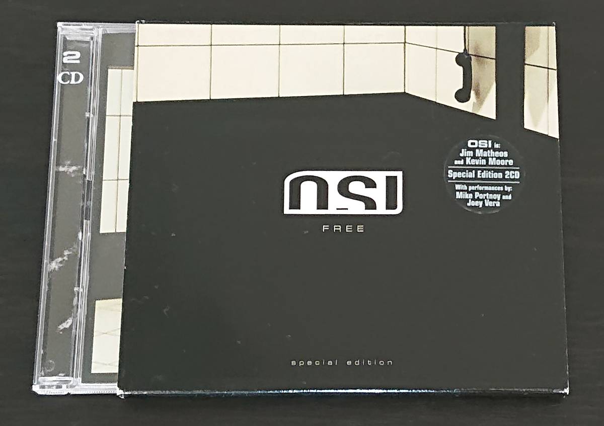 【やや傷や汚れあり】OSI（O.S.I.）｜Free 2枚組（Special Edition）2006年 輸入盤中古 Jim Matheos ...