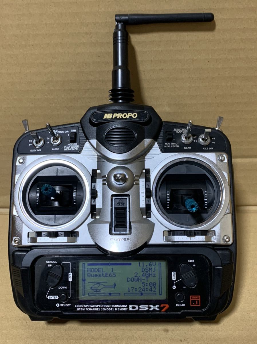 JR PROPOの送信機： DSX11（2.4GHz）（DSMJ方式） の落札情報詳細| ヤフオク落札価格情報 オークフリー