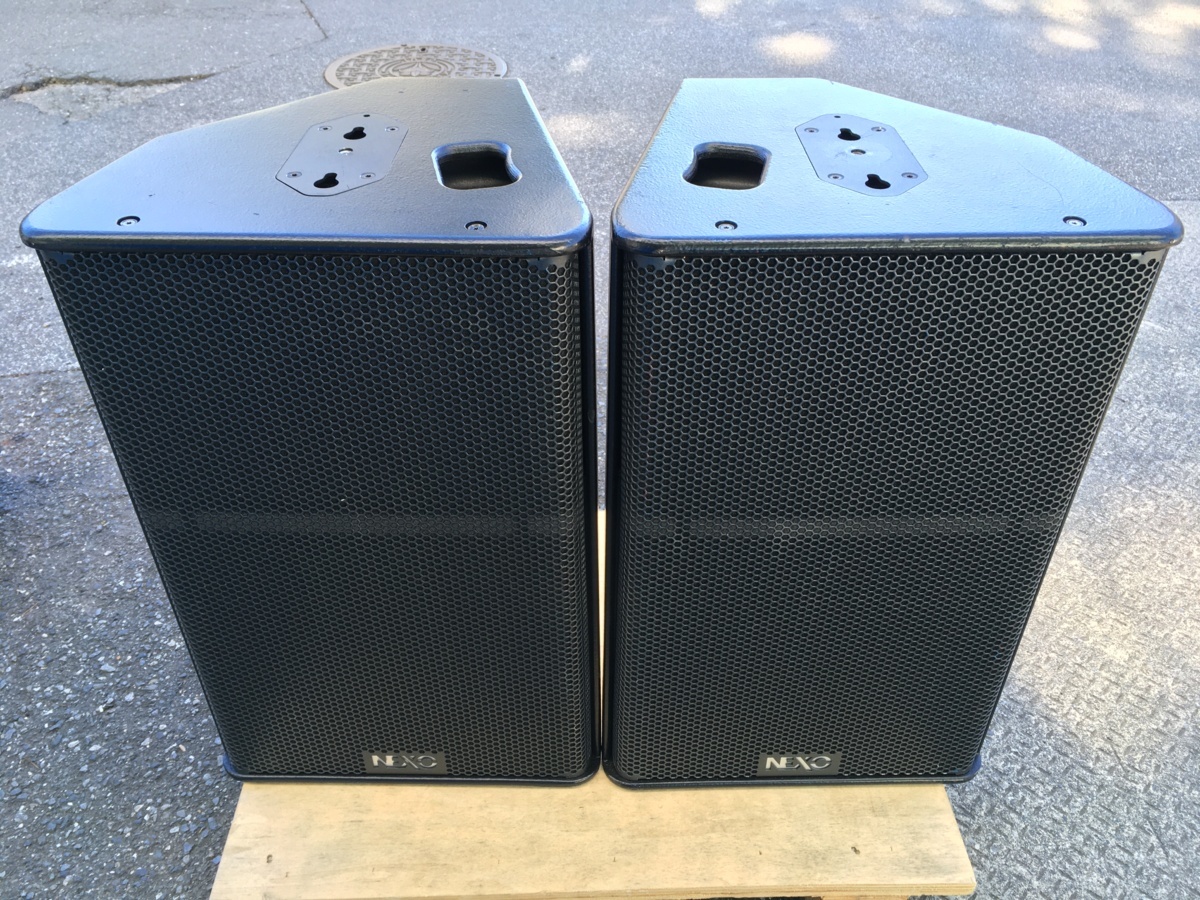 【傷や汚れあり】♪NEXO PS15U LRセット #1 ネキソ スピーカー 動作確認済み・中古 キャスター付き機材輸送ケース収納♪の落札情報 ...