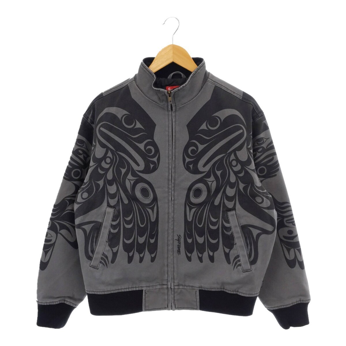 【やや傷や汚れあり】WB745S Supreme シュプリーム 19FW Makah Zip Up Jacket マカ ジップアップ ジャケット Sサイズ グレー 19AW 80の落札情報詳細 ...