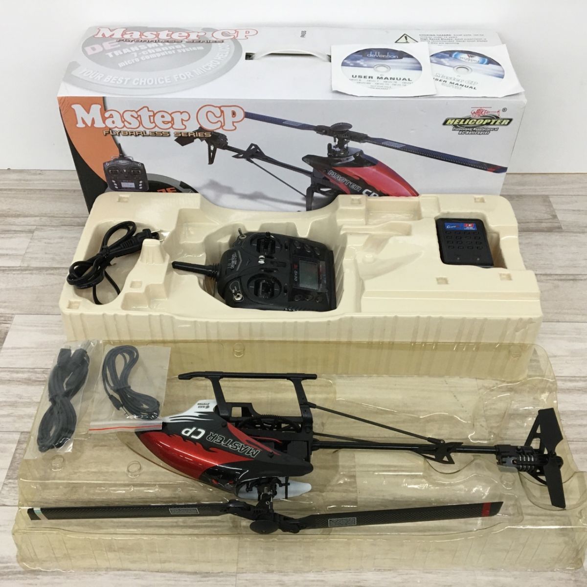 【やや傷や汚れあり】現状品 WALKERA Master CP ラジコン ヘリコプター DEVO7E [L1031]の落札情報詳細 - ヤフオク落札価格情報 オークフリー