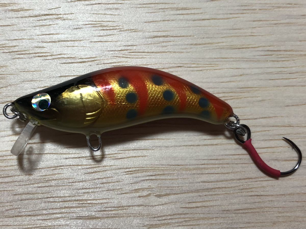 【目立った傷や汚れなし】麗’s ミノー レイズミノー 45～48mm S Reis Lure Craft ハンドメイドルアー バルサ 中古 1 ...