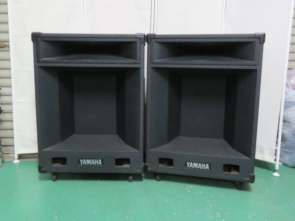 【傷や汚れあり】tyoh7096-1 507【配送不可】 YAMAHA ヤマハ モニタースピーカー ペア S4115H II 大型スピーカー ...