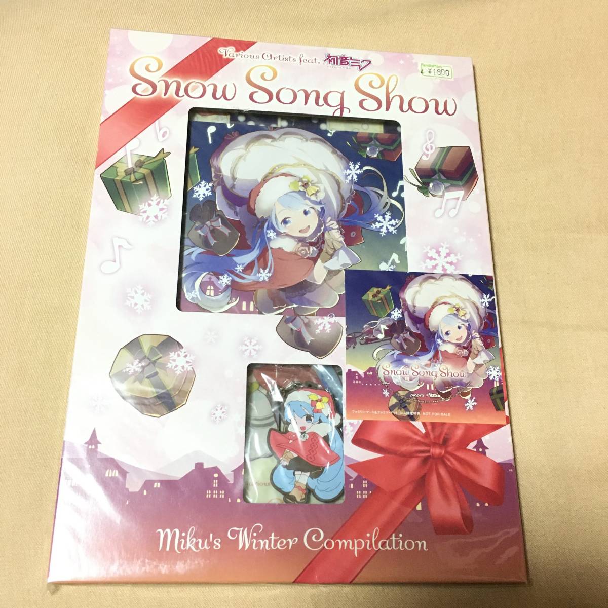 【未使用】ウィンター・ソング集 CD Snow Song Show Various Artists feat. 初音ミク ラバーストラップ ...