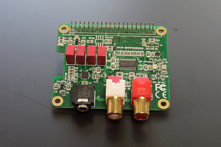 【新品】ES9038Q2M D/Aコンバーター基板 Raspberry Pi 3 Model B+ I2S ダイレクト直接差し込む DSD ...