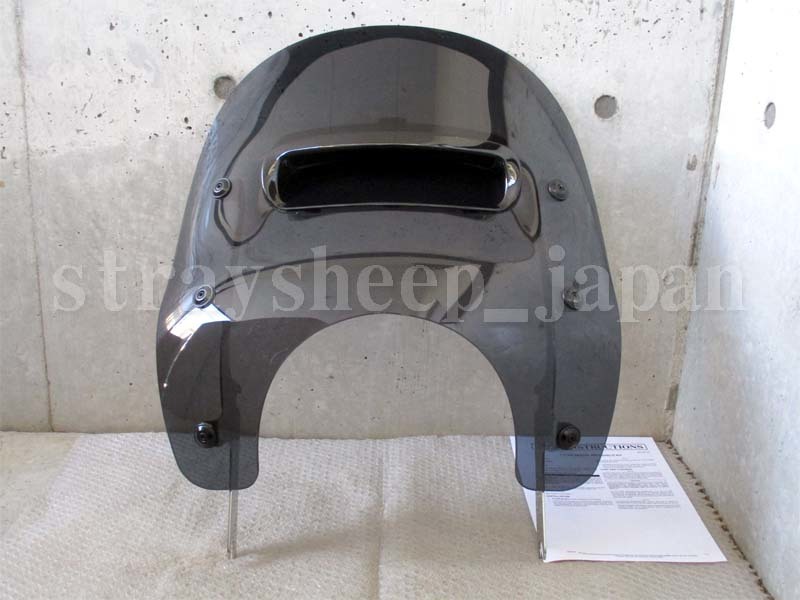 【やや傷や汚れあり】ハーレー純正 ベンチレーション ウインドスプリッター ウインドシールド ツーリング ロードキング FLHRの落札情報詳細 ...