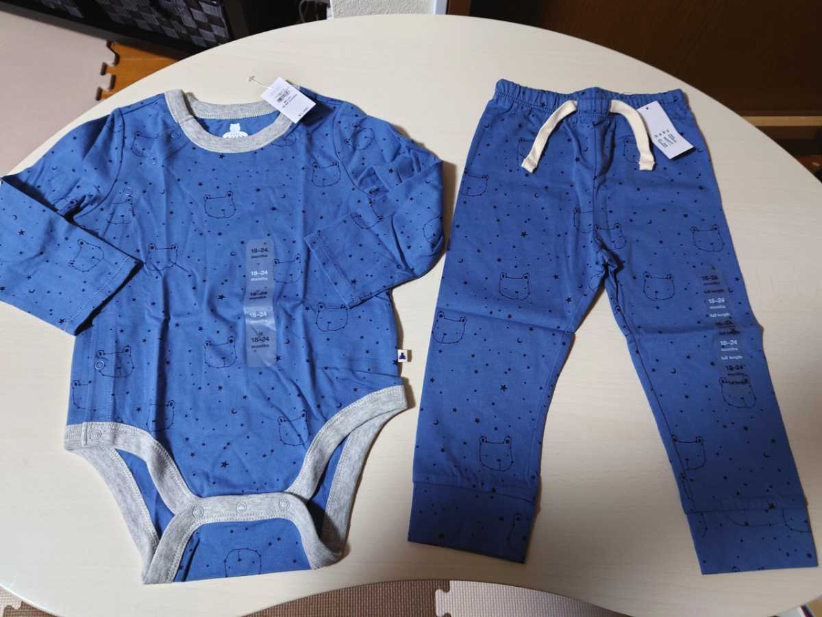 【未使用】babyGAP ベビーギャップ 男の子 オーガニックコットンボディオール・パンツ セット 90 18-24m 前開きロンパース 新品タグ付き の落札情報詳細| ヤフオク落札価格情報 ...