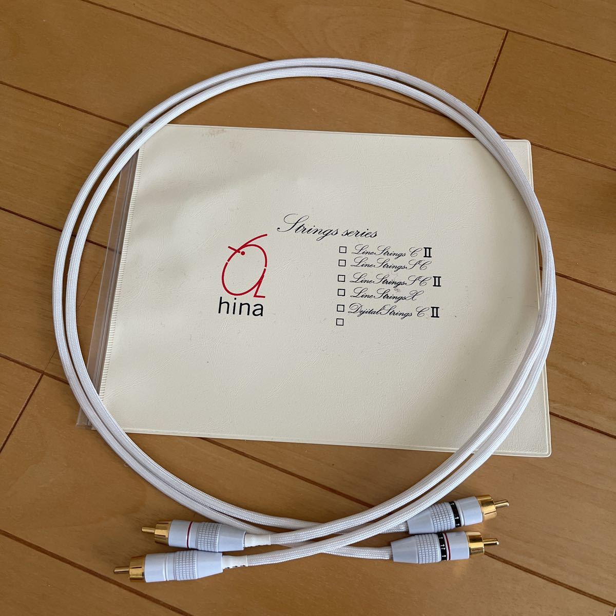 【目立った傷や汚れなし】吉田苑 hina RCAケーブル HAYABUSA 1.0mの落札情報詳細 - Yahoo!オークション落札価格検索 オークフリー