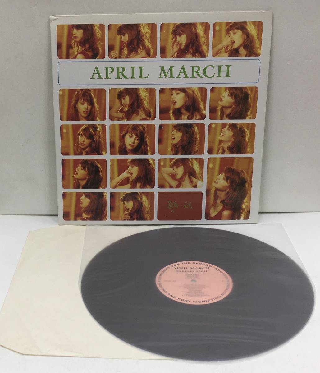 【傷や汚れあり】LP APRIL MARCH / Paris In April SFTRI456 USオリジナル エイプリル・マーチ ...