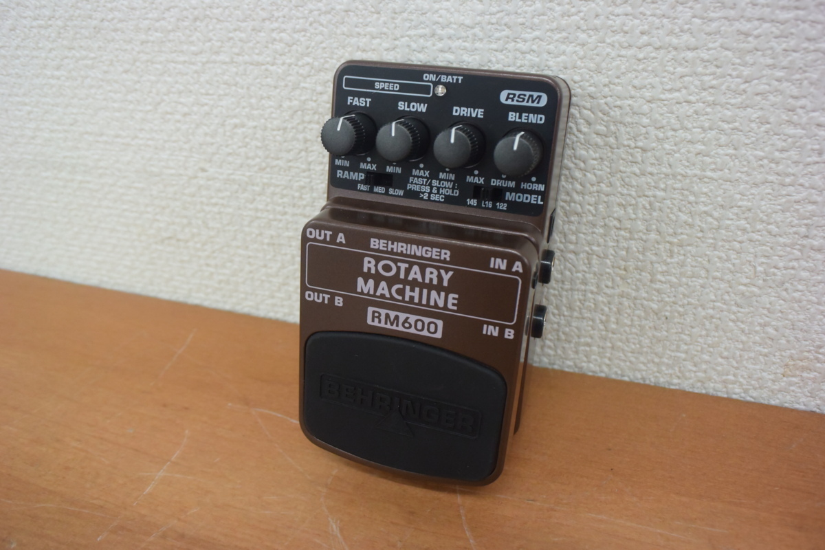 【傷や汚れあり】※中古 BEHRINGER ベリンガー エフェクター ROTARY MACHINE RM600の落札情報詳細 - ヤフオク落札 ...