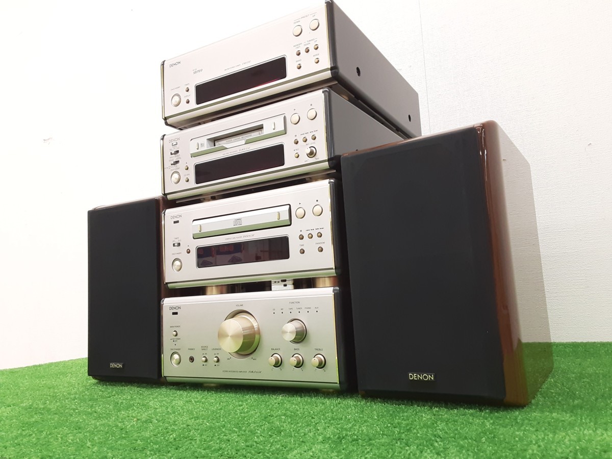 DENON デノン システムコンポ UPA-F88 + UCD-F88 + DMD-F88 + UTU-F88 + SC-F88 ペア 説明書/リモコン付き ≡ 5A418-1 の落札情報詳細 ...
