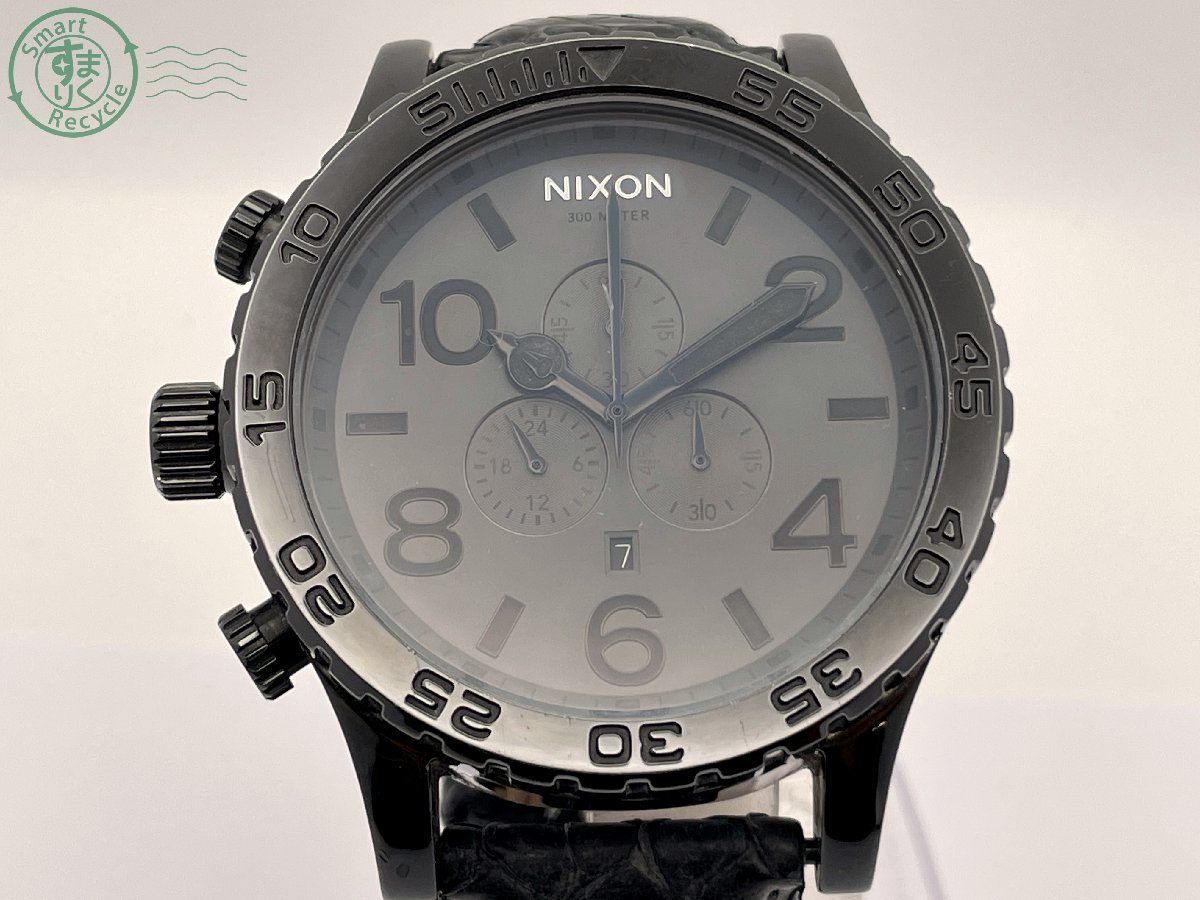 【全体的に状態が悪い】0451845 NIXON ニクソン 13J SIMPLIFY THE 51-30 CHRONO クロノグラフ ...