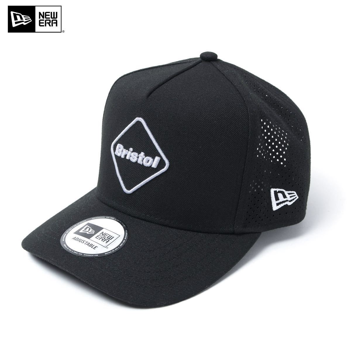 【未使用】新品 送料無料 FCRB 22SS NEW ERA EMBLEM MESH CAP BLACK ブラック SOPH SOPHNET F.C.R.B. ブリストル BRISTOL F ...