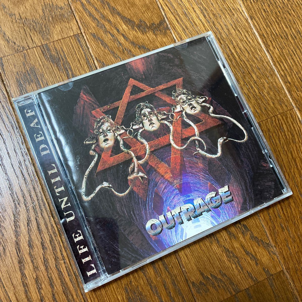 【やや傷や汚れあり】(1) OUTRAGE / LIFE UNTIL DEAF 日本盤 ジャケ 、日本語解説 経年の汚れありの落札情報詳細 - ヤフオク落札価格検索 オークフリー