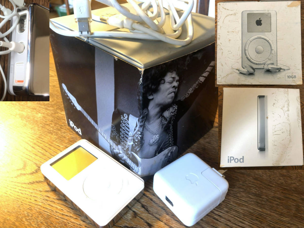 【全体的に状態が悪い】iPod (Scroll Wheel) M8709J/A 回転ホイール 第1世代 or 第2世代 ? ジミ ...