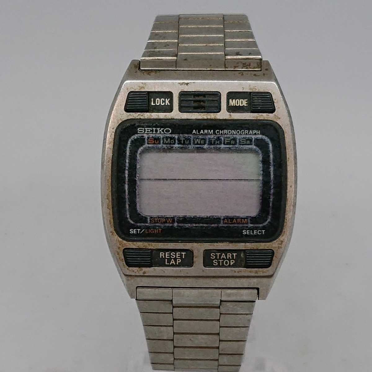 【やや傷や汚れあり】セイコー SEIKO デジタル腕時計 A439-4000 メンズ 動作未確認 ジャンク み の落札情報詳細| ヤフオク落札 ...