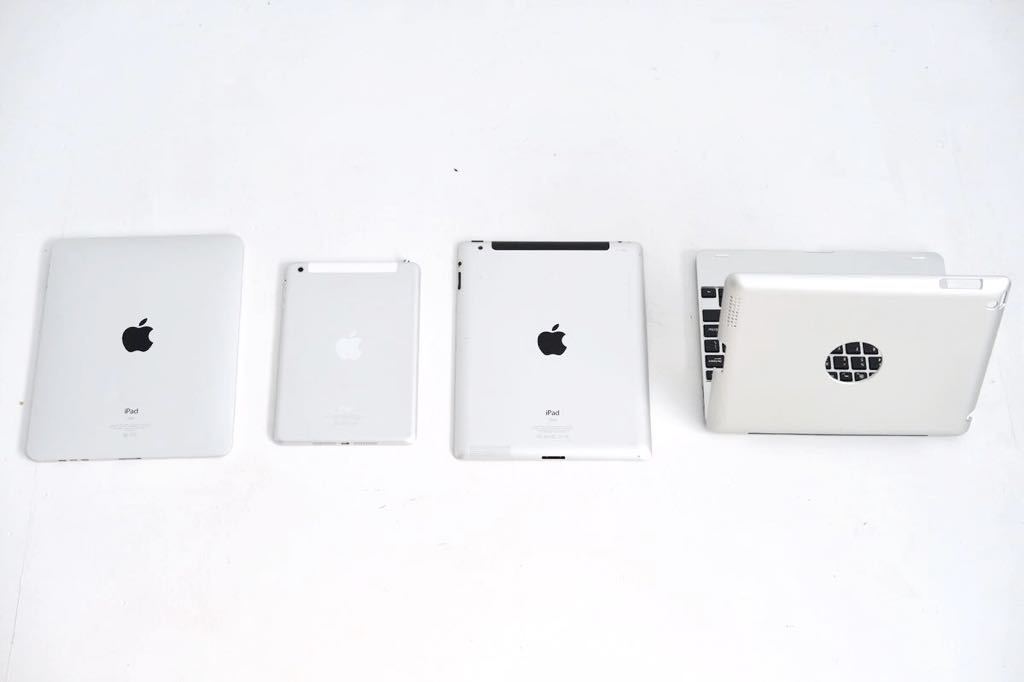 【傷や汚れあり】 Apple iPad 本体 まとめて ジャンク Bluetooth キーボード mini iPad2 第一世代 第二世代 タブレット air artech パーツ 純正 部品 ...