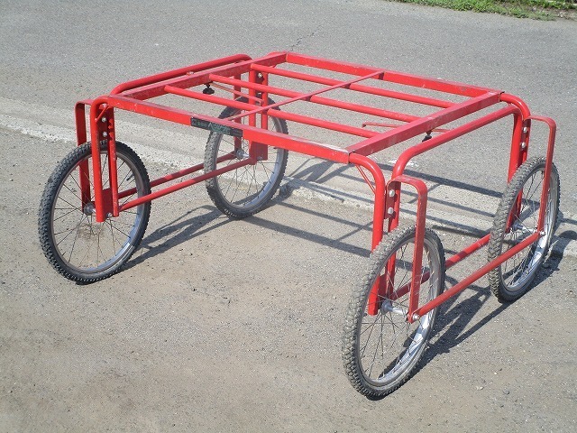 大阪☆ヘルパー 高床式 多目的 運搬車 KYU-S-3 最大積載量250kg エンジン GM132LN 運ぼうや 収穫台車 ベンリーカー 関東農機 泉南郡岬町 の落札情報詳細| ヤフオク落札 ...