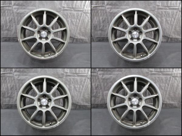 【やや傷や汚れあり】SPEEDLINE SL1103 R17 215/45/17 17X7JJ OFFSET 48 PCD 100 穴 5 ...