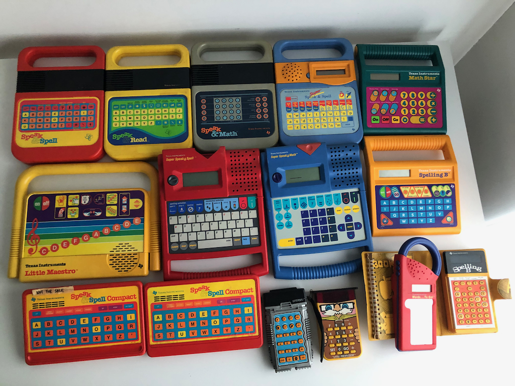 【全体的に状態が悪い】【貴重／1円スタート】 Texas Instruments スピーチ系オモチャ大量セット TI Speak ...