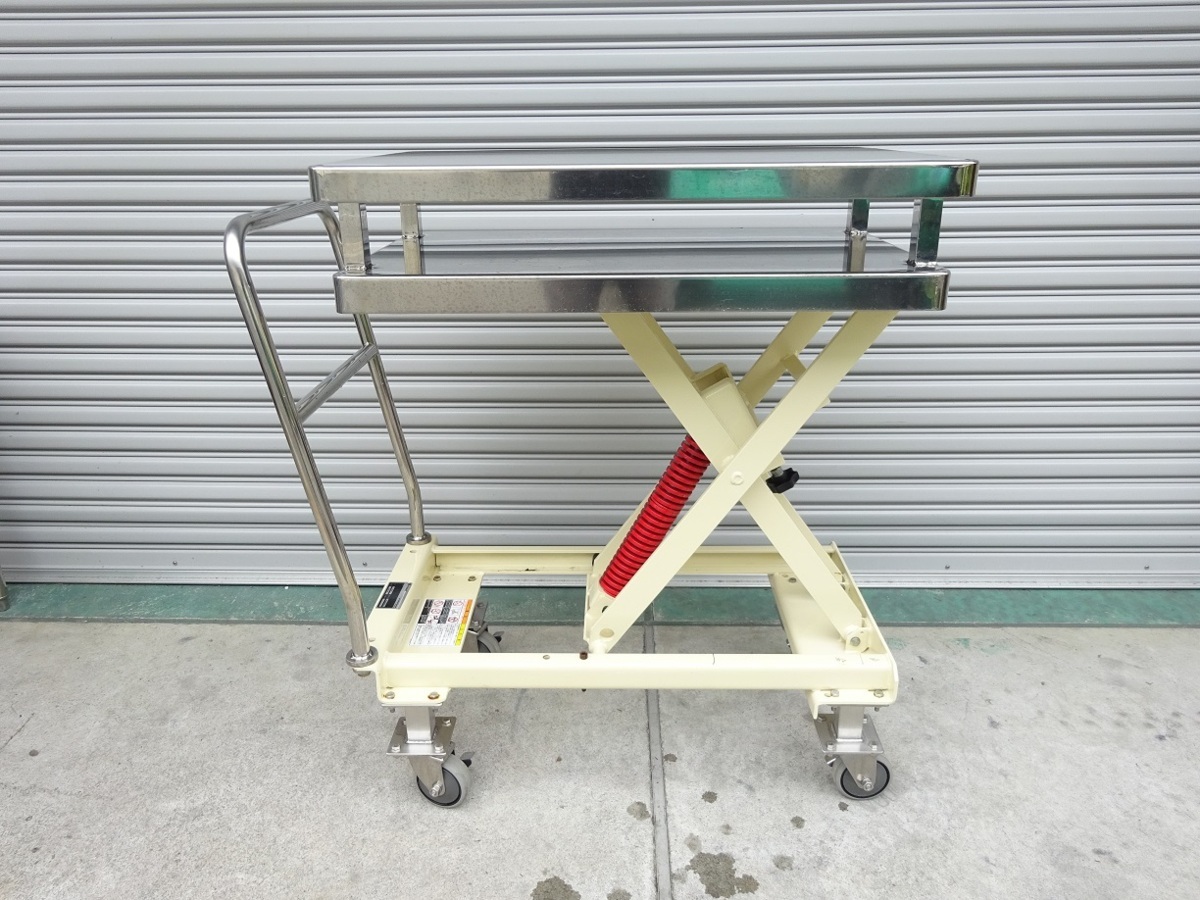 【傷や汚れあり】美品 スギヤス Bishamon ビシャモン BXレベラー ESX21 作業台 最大荷重：210㎏の落札情報詳細 ...