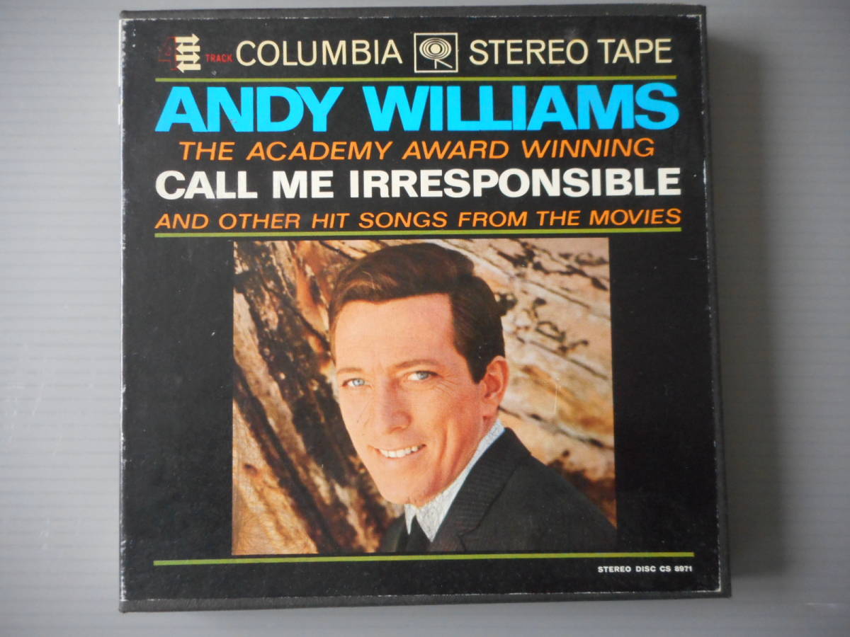 【傷や汚れあり】オープンリール 7号ミュージックテープ ANDY WILLIAMS「CALL ME IRRESPONSIBLE」 の落札情報 ...