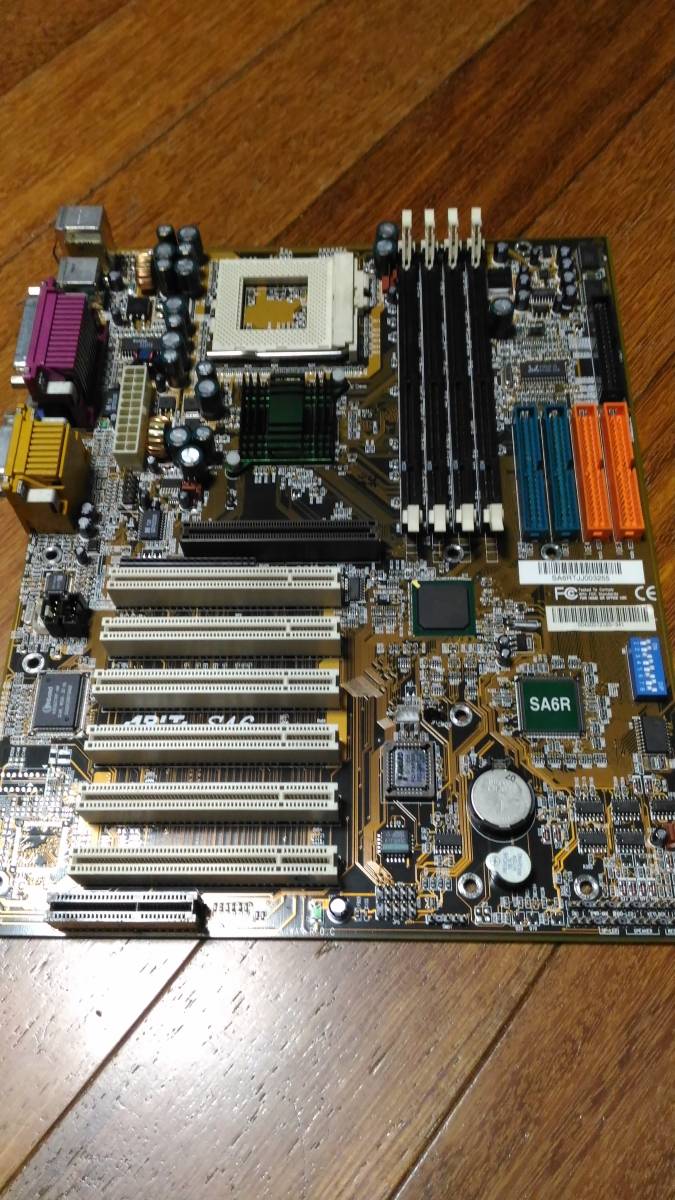 【全体的に状態が悪い】ABIT SA6R Socket370 マザーボード PentiumⅢ ジャンク品！の落札情報詳細 - ヤフオク落札価格 ...