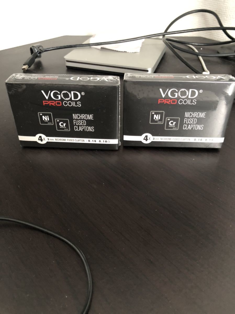 【未使用】VGOD nichrome fused claptonsコイル クラプトンコイル vape coil 爆煙 トリックの落札情報詳細 ...