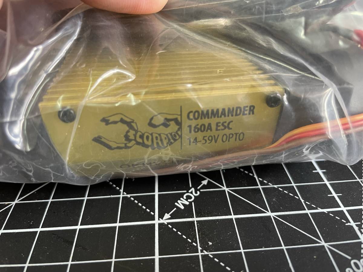 【未使用】スコーピオン コマンダー 160A OPTO ESC 700クラス ヘリコプターにの落札情報詳細 - ヤフオク落札価格検索 オークフリー