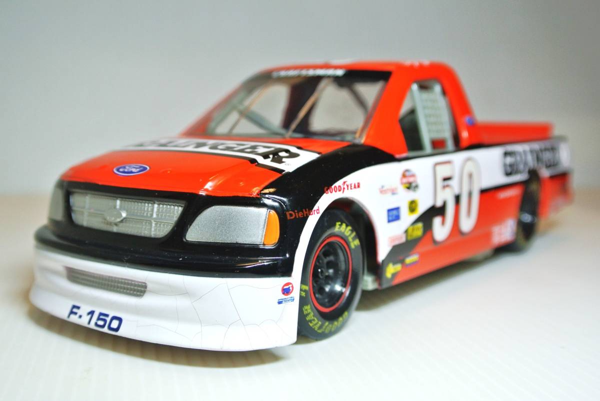 【やや傷や汚れあり】☆稀少☆激レアモデル☆RACING CHAMPIONS 1/24 FORD F-150 NASCAR #50 Team ...