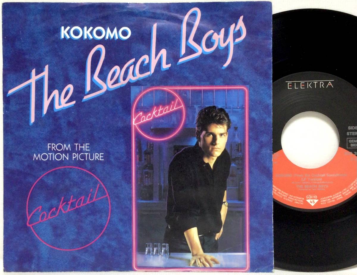 【やや傷や汚れあり】【独7】 映画 カクテル 挿入曲 THE BEACH BOYS / KOKOMO / LITTLE RICHARD / TUTTI FRUTTI 1988 ドイツ盤 7 ...