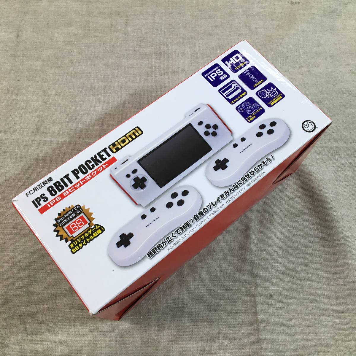 【目立った傷や汚れなし】現状品 (FC用互換機)IPS 8ビットポケットHDMI【IPS 8BIT POCKET HDMI】 - FC CC-I8BPH-WTの落札情報詳細 - ヤフオク落札 ...