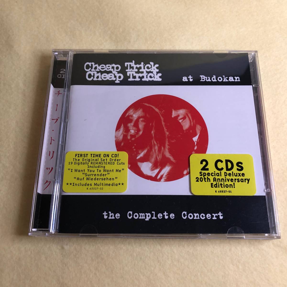 【未使用に近い】 中古CD Cheap Trick At Budokan: The Complete Concert US盤 Legacy E2K 65527 個人所有の落札情報詳細 ...