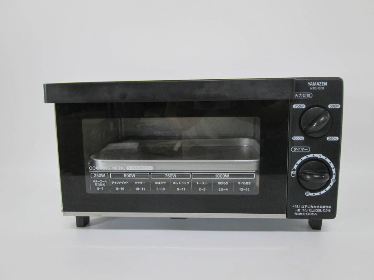 【中古】 4枚焼きオーブントースター YAMAZEN RTK-FC888 レッド 未使用品（D-233） の落札情報詳細| ヤフオク落札価格 ...
