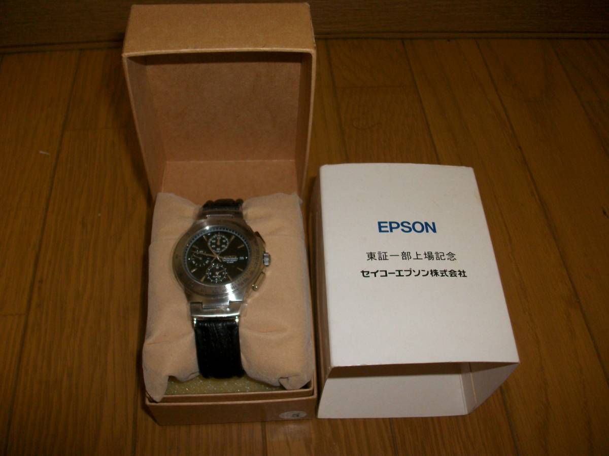 【未使用に近い】WIRED クロノ 牛革 SEIKO EPSON 上場記念の落札情報詳細 - ヤフオク落札価格検索 オークフリー