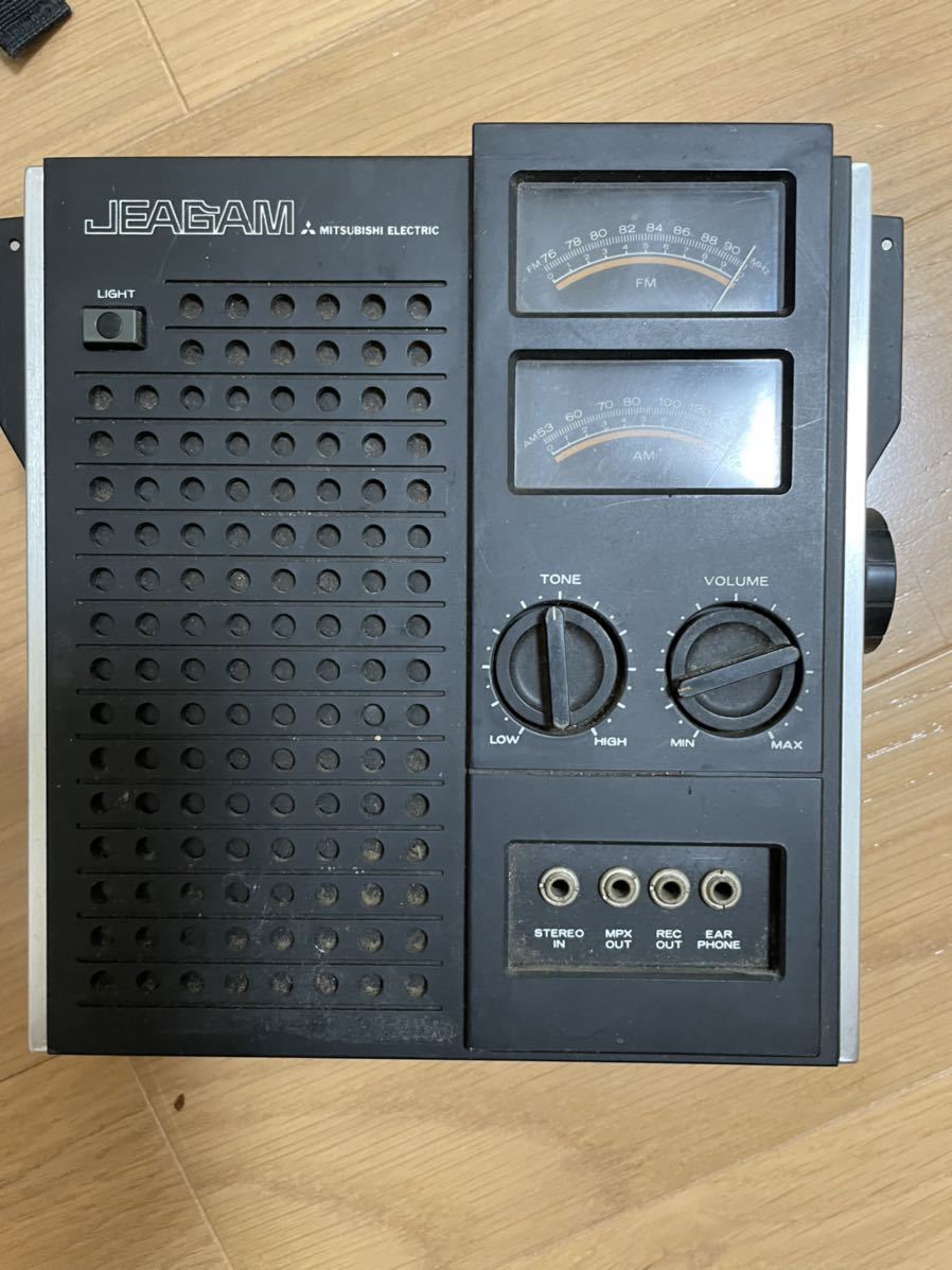 【傷や汚れあり】昭和レトロ MITSUBISHI 三菱 FX-507 ジーガム (JEAGAM) FM-AM 2バンド トランジスタ レシーバー アンティーク ラジオの落札情報詳細 ...