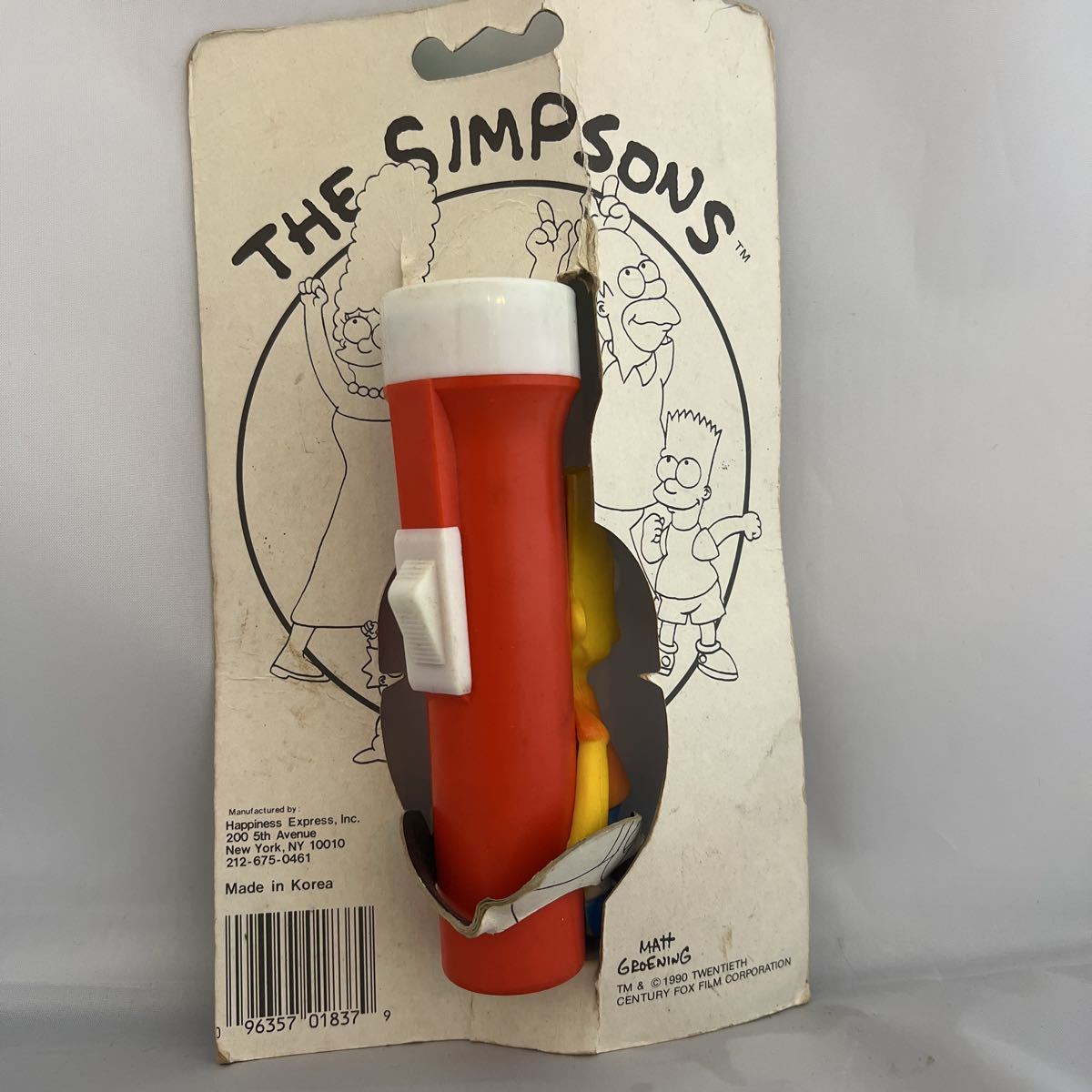 【未使用】SIMPSONS BART FLASHLIGHTビンテージの落札情報詳細 - ヤフオク落札価格情報 オークフリー