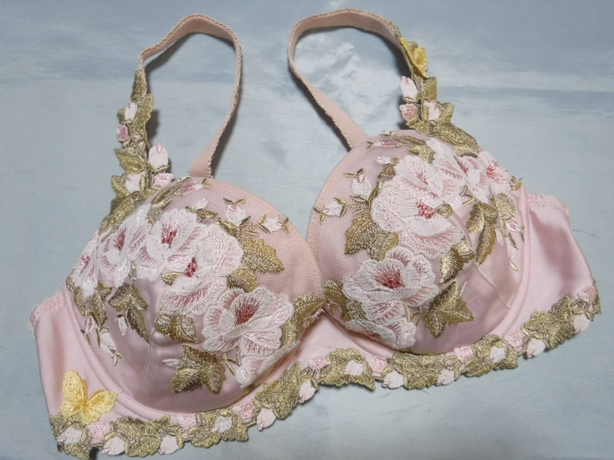 【未使用】ワコール PARFAGEパルファージュ BCL441パステル刺繍レース 淡いピンク補正ワイヤーブラ E70の落札情報詳細 - ヤフオク落札価格情報 オークフリー