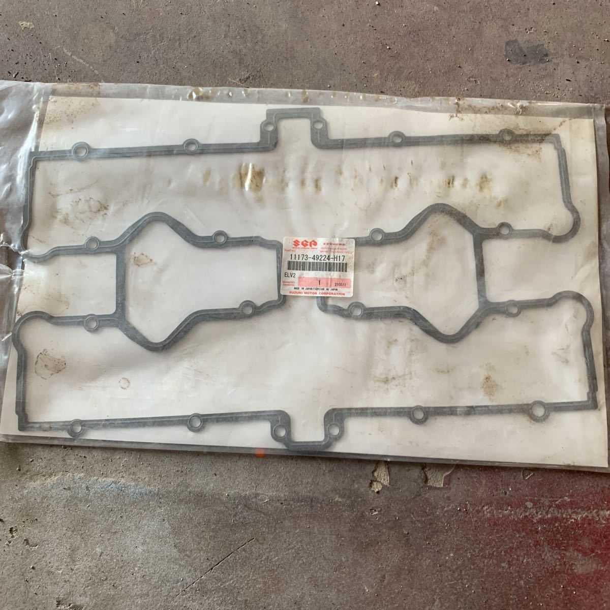 【未使用】スズキ gs750 gsx750 刀 純正ヘッドカバーガスケット 11173 4924 h17の落札情報詳細 - ヤフオク落札価格 ...
