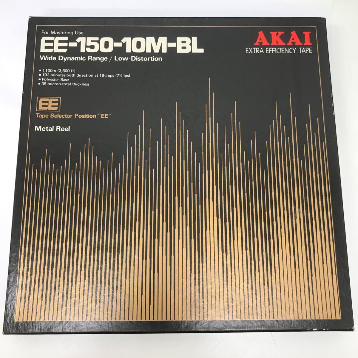 【傷や汚れあり】31739-22 0823Y AKAI オープンリールテープ EE-150-10M-BL 録音済み 中古 動作未確認 メタルリール の落札情報詳細| ヤフオク落札価格情報 オークフリー